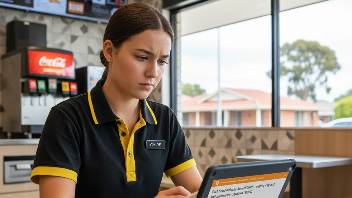 Fast Food Industry Award Pay Rates 2026 | Expert Zoom